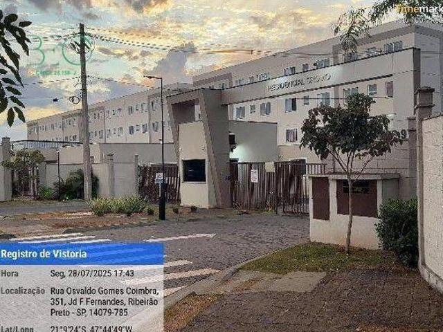 Apartamento à venda, 40 m² por R$ 96.000,33 Jardim Ouro Branco Ribeirão Preto/SP