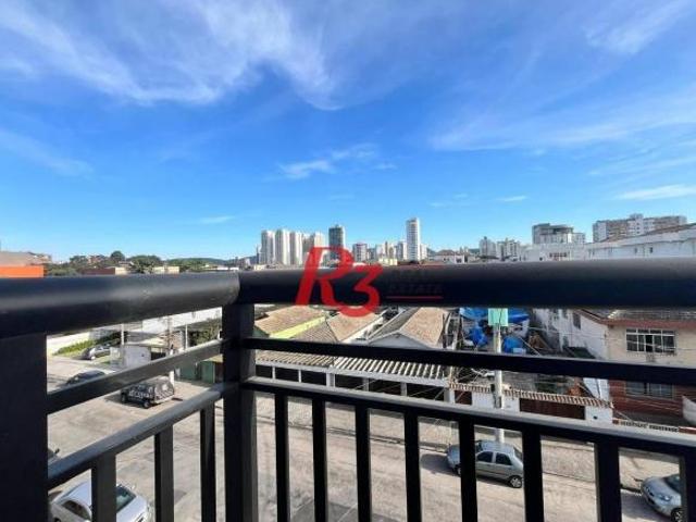 Apartamento à venda, 41 m² por R$ 385.000,00 Estuário Santos/SP