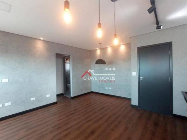 Apartamento à venda, 42 m² por R$ 420.000,00 Macuco Santos/SP