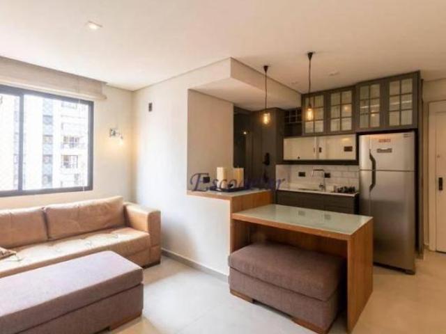 Apartamento com 1 quarto à venda, 43 m² por R$ 1.400.000 Vila Nova Conceição São Paulo/SP