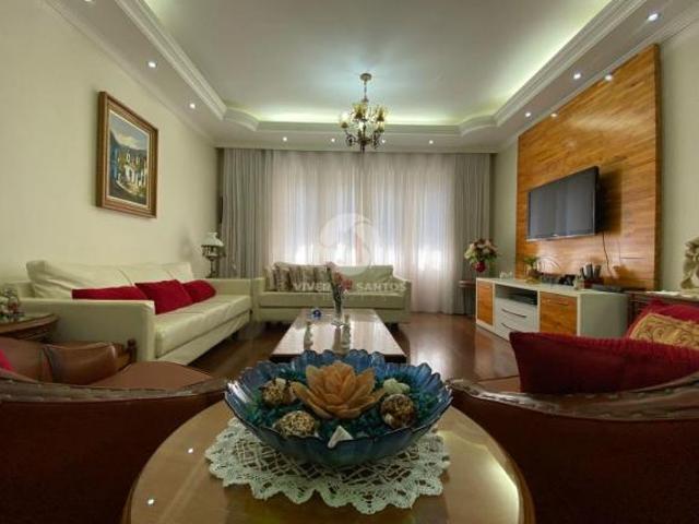 Apartamento à venda, 4 dormitórios, 1 suíte, 152 m², no Gonzaga Santos/SP