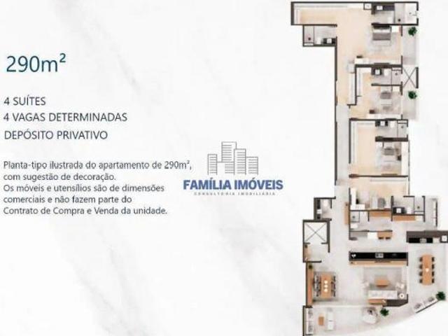 Apartamento à venda 4 Suítes lançamento Ponta da Praia Santos/SP