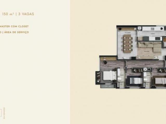 Apartamento à venda, 4 quartos, 4 suítes, 3 vagas, Funcionários Belo Horizonte/MG