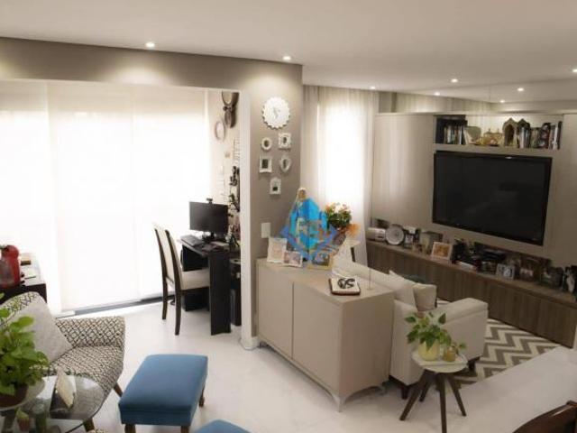 Apartamento com 2 dormitórios à venda, 54 m² por R$ 495.000,00 Centro São Bernardo do Campo/SP