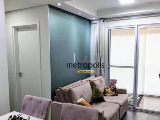 Apartamento com 2 dormitórios à venda, 54 m² por R$ 500.000,00 Centro São Bernardo do Campo/SP