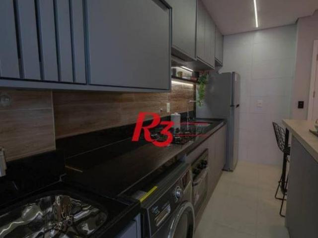 Apartamento à venda, 54 m² por R$ 795.000,00 Boqueirão Santos/SP