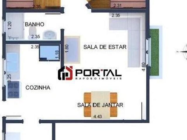 Apartamento à venda, 55 m² por R$ 239.814,40 Centro Cotia Cotia/SP