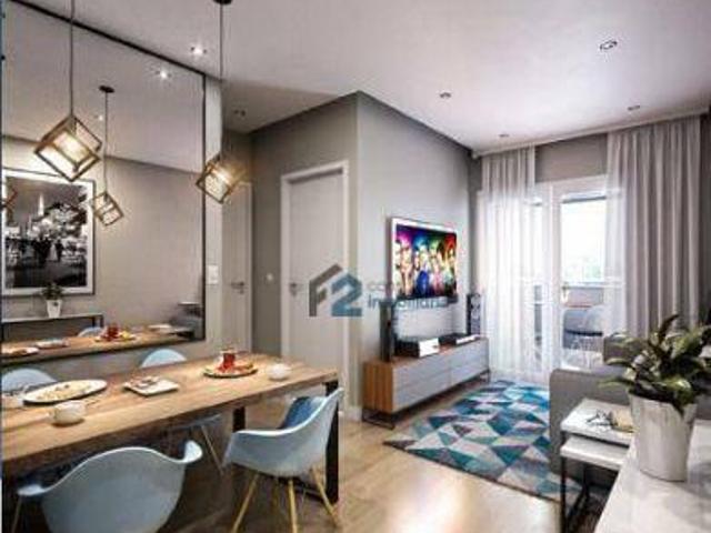 Apartamento à venda, 55 m² por R$ 413.000,00 Vila Tibiriçá Santo André/SP