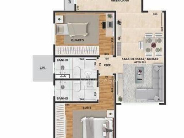 Apartamento à venda, 55 m² por R$ 435.000,00 Santa Terezinha Belo Horizonte/MG