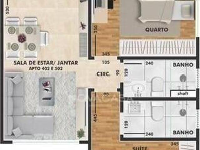 Apartamento à venda, 55 m² por R$ 440.000,00 Santa Terezinha Belo Horizonte/MG