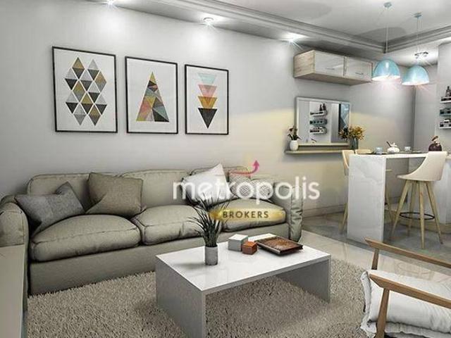Apartamento à venda, 55 m² por R$ 481.000,00 Vila Valparaíso Santo André/SP