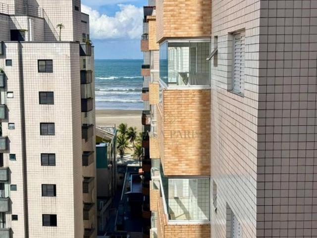 Apartamento VISTA MAR com 1 dormitório à venda, 57 m² por R$ 504.500 Aviação Praia Grande/SP