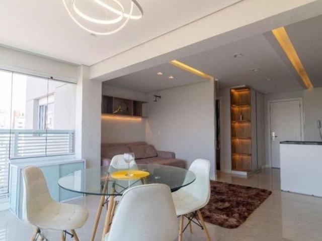 Apartamento à venda, 58 m² Mobiliado, 1 suíte, 1 Vaga por R$ 1.240.000,00 Brooklin São Paulo/SP