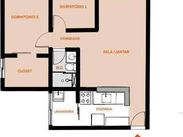 Apartamento à venda, 58 m² por R$ 350.000,00 Butantã São Paulo/SP