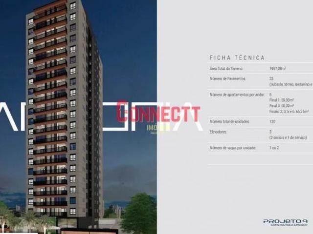 Apartamento à venda, 59 m² por R$ 453.000,00 Vila do Golf Ribeirão Preto/SP