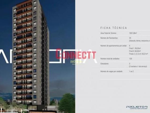 Apartamento à venda, 59 m² por R$ 453.000,00 Vila do Golf Ribeirão Preto/SP