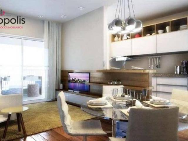 Apartamento com 2 dormitórios à venda, 59 m² por R$ 721.700,00 Campestre Santo André/SP
