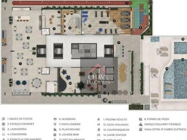 Apartamento à venda, 50 m² por R$ 639.000,00 Marapé Santos/SP