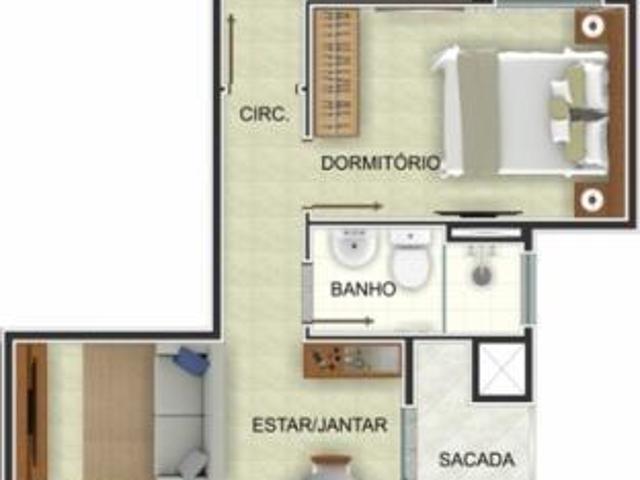 Apartamento à venda, 51 m² por R$ 310.000,00 Guarani Novo Hamburgo/RS