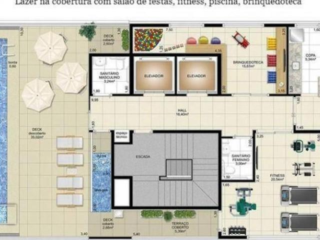 Apartamento à venda, 53 m² por R$ 764.500,00 Aparecida Santos/SP