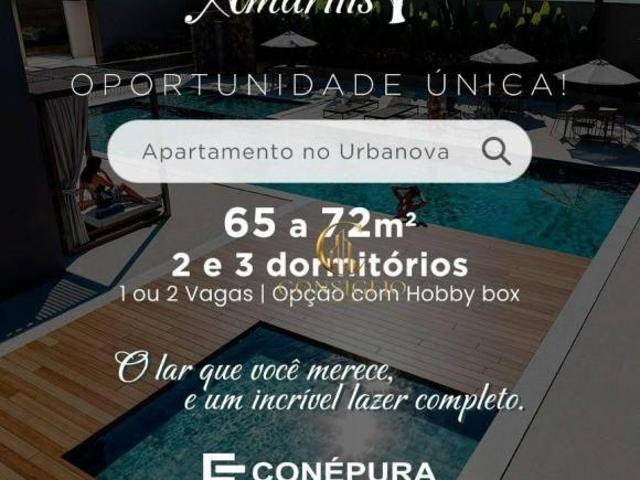 Apartamento à venda, 65 m² por R$ 647.632,05 Urbanova São José dos Campos/SP