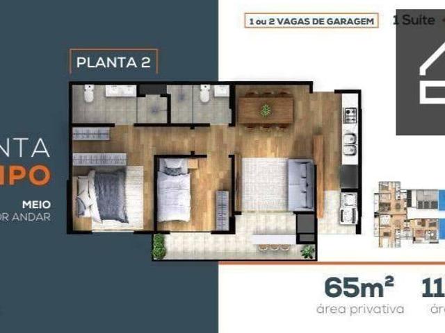 Apartamento à venda, 65 m² por R$ 657.000,00 Coqueiral Cascavel/PR