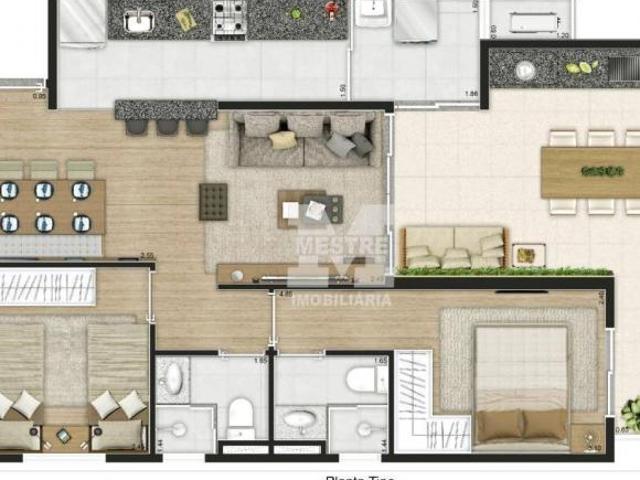 Apartamento à venda, 65 m² por R$ 650.000,01 Vila Moreira Guarulhos/SP