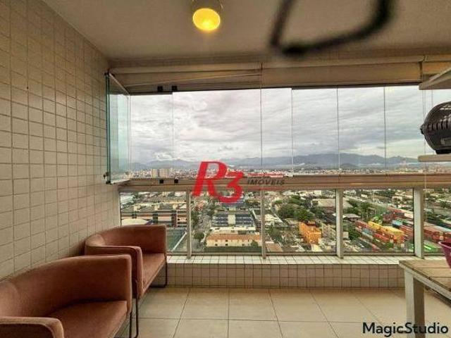 Apartamento à venda, 66 m² por R$ 645.000,00 Macuco Santos/SP