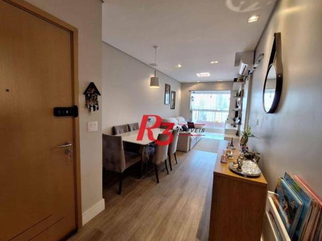 Apartamento à venda, 66 m² por R$ 930.000,00 Campo Grande Santos/SP