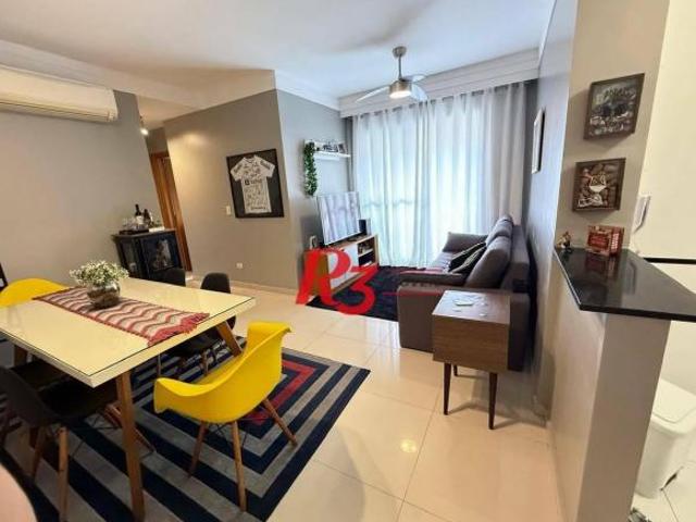 Apartamento à venda, 68 m² por R$ 740.000,00 Campo Grande Santos/SP