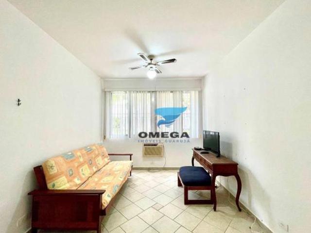 Apartamento com 1 dormitório à venda, 69 m² por R$ 275.000,00 Enseada Guarujá/SP