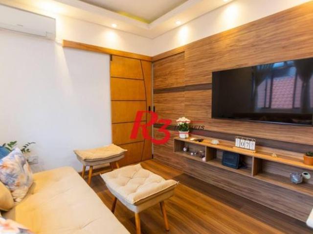 Apartamento à venda, 69 m² por R$ 380.000,00 Campo Grande Santos/SP