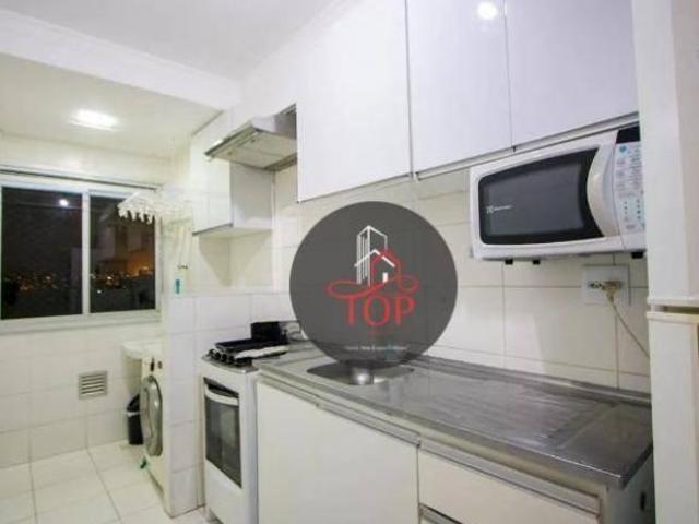 Apartamento à venda, 60 m² por R$ 355.741,08 Vila Homero Thon Santo André/SP