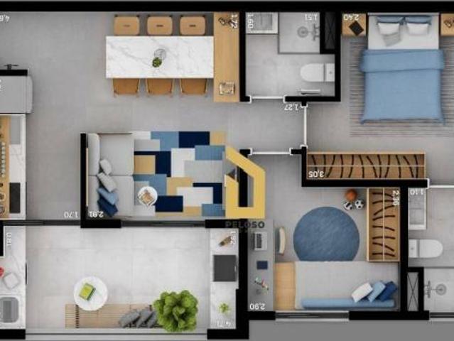Apartamento à venda | 60m² | 2 dormitórios | 1 suítes | 1 vaga | Parada Inglesa São Paulo