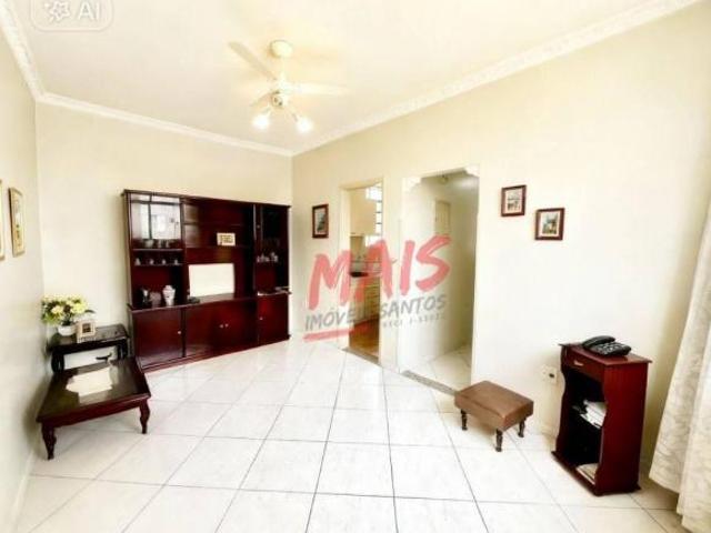 Apartamento com 2 dormitórios à venda, 62 m² por R$ 300.000,00 Macuco Santos/SP