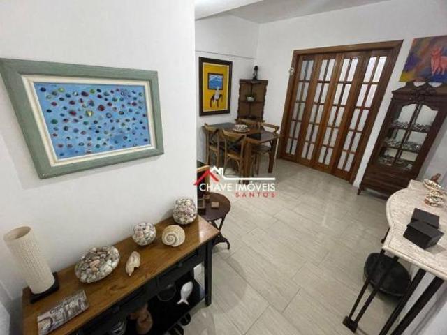 Apartamento com 1 dormitório à venda, 62 m² por R$ 360.000,00 Embaré Santos/SP