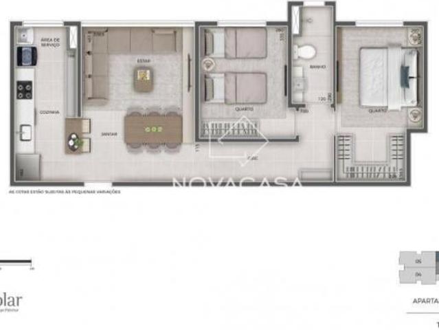 Apartamento à venda, 62 m² por R$ 551.920,00 Jaraguá Belo Horizonte/MG