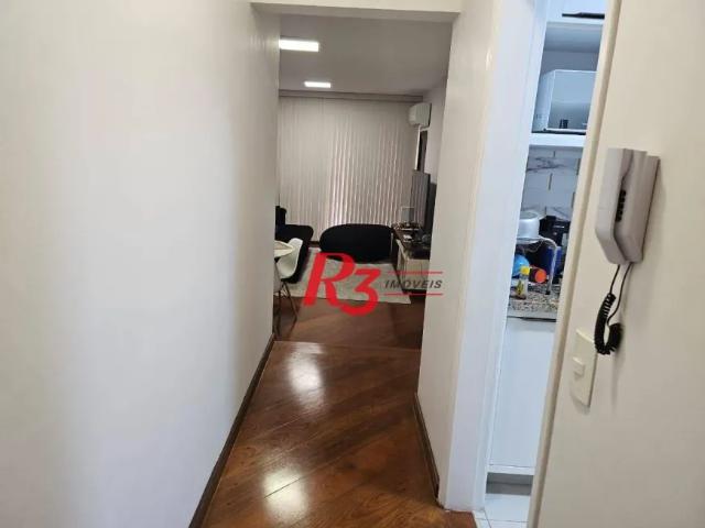 Apartamento com 1 dormitório à venda, 62 m² por R$ 575.000,00 Aparecida Santos/SP