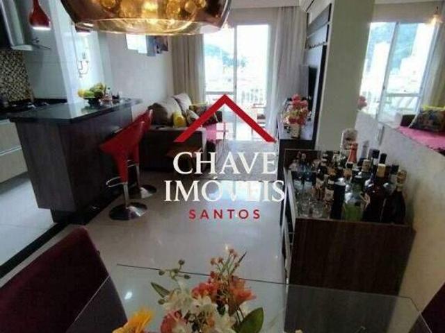 Apartamento à venda, 62 m² por R$ 650.000,00 Marapé Santos/SP