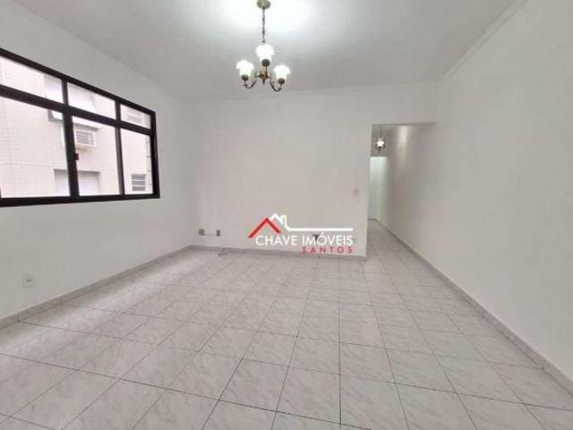 Apartamento à venda, 74 m² por R$ 480.000,06 Campo Grande Santos/SP