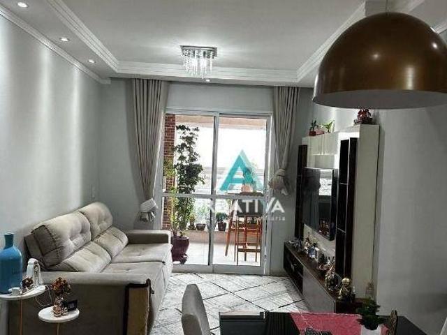 Apartamento com 3 dormitórios à venda, 74 m² por R$ 850.000,00 Campestre Santo André/SP