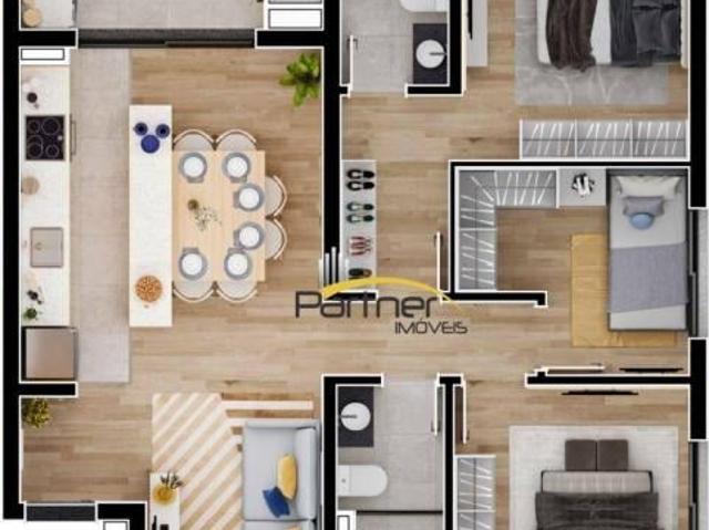 Apartamento à venda, 76 m² por R$ 666.665,00 Tingui Curitiba/PR