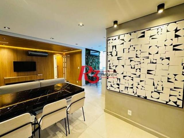 Apartamento à venda, 76 m² por R$ 880.000,00 Marapé Santos/SP