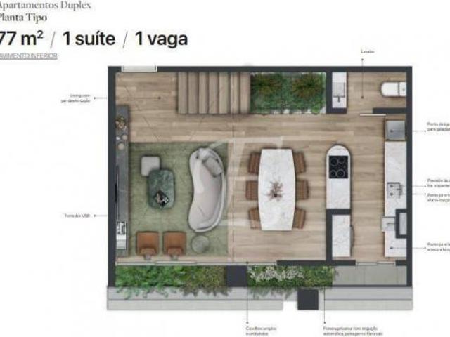 Apartamento à venda, 77 m² por R$ 3.342.707,42 Itaim Bibi São Paulo/SP