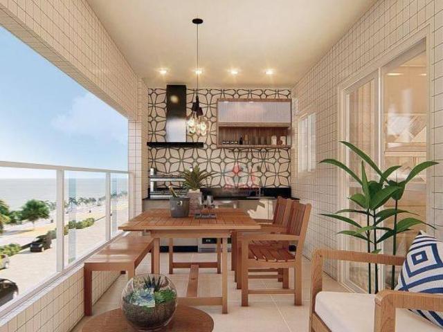 Apartamento à venda, 77 m² por R$ 350.000,00 Balneario Oceanópolis Mongaguá/SP