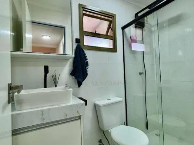 Apartamento com 2 dormitórios à venda, 77 m² por R$ 589.000,00 Canto do Forte Praia Grande/SP