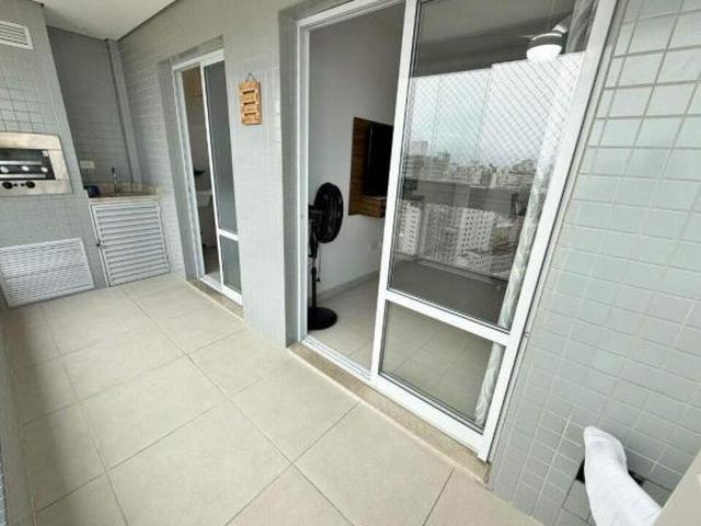 Apartamento residencial à venda no Boqueirão Praia Grande/SP | 2 quartos 1 suíte, varanda gourme