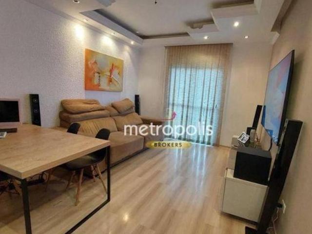 Apartamento à venda, 78 m² por R$ 431.000,00 Vila Pires Santo André/SP