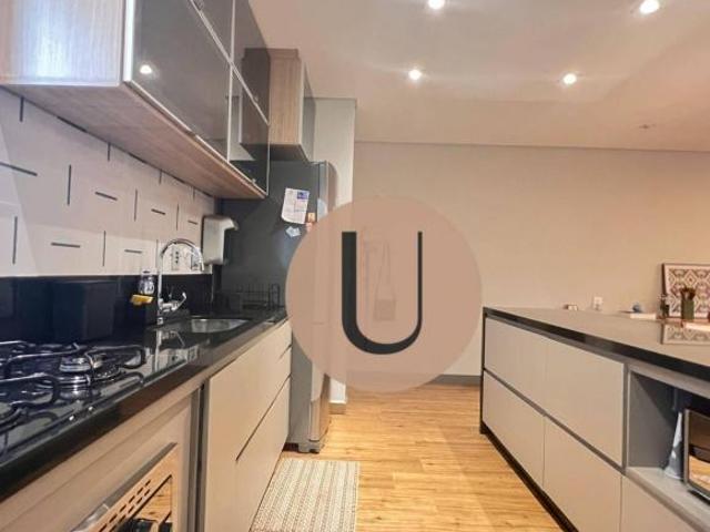 Apartamento à venda 78m² com 2 dorms 1Suíte, Escritório, Sala 2 Ambientes, cozinha integrada em c
