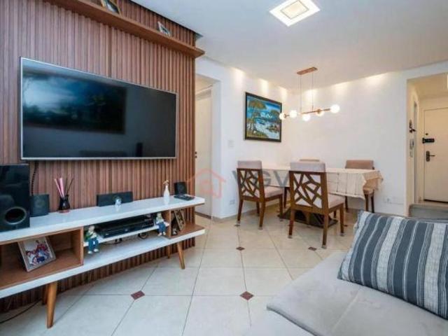 Apartamento com 3 dormitórios à venda, 70 m² por R$ 650.000,00 Vila Guarani Zona Sul São Paulo